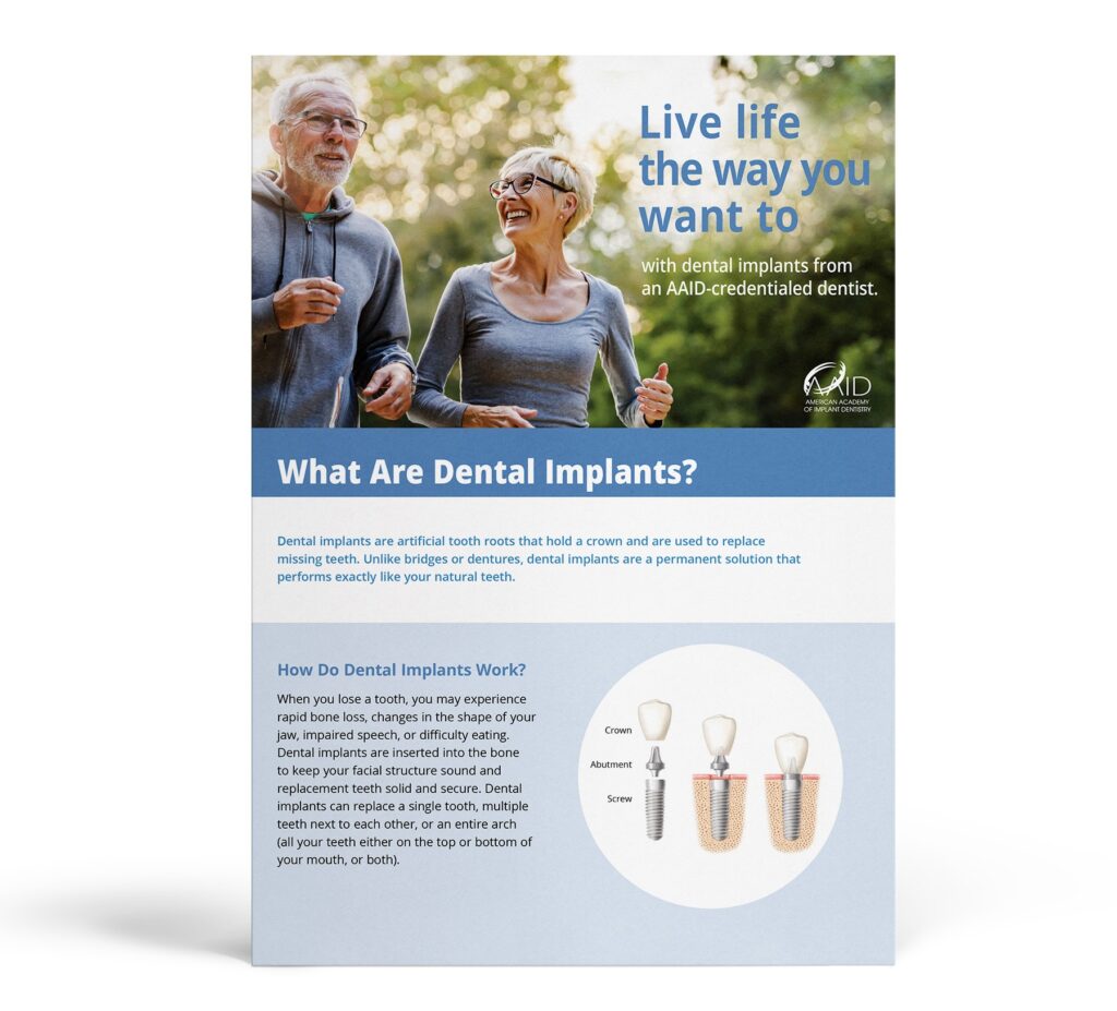 What are Dental Implants? - The Dental Implant Experts - AAID-Credentialed Dentists